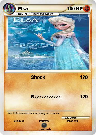Pokémon Elsa 497 497 - Shock - My Pokemon Card