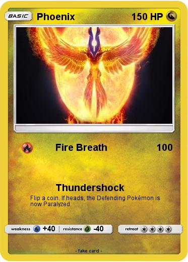 Pokémon Phoenix 1071 1071 - Fire Breath - My Pokemon Card