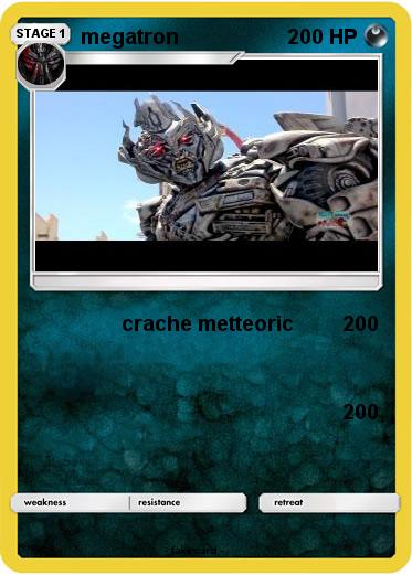 Pokémon megatron 558 558 - crache metteoric - My Pokemon Card