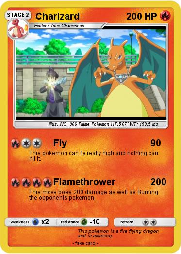 Pokémon Charizard 9393 9393 - Fly - My Pokemon Card