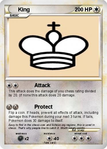 Pokémon King 5598 5598 - Attack - My Pokemon Card