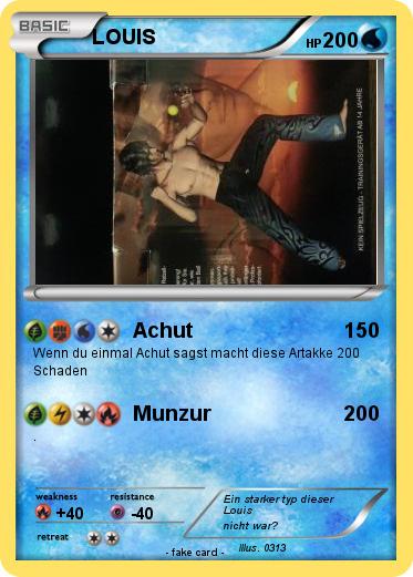 Pokémon LOUIS 964 964 - Achut - My Pokemon Card