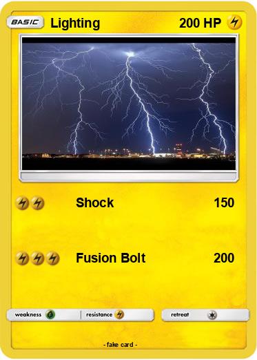 Pokémon Lighting 894 894 - Shock - My Pokemon Card