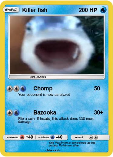 Pokémon Killer fish 23 23 - Chomp - My Pokemon Card