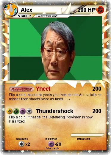 Pokémon Alex 1717 1717 - Yheet - My Pokemon Card