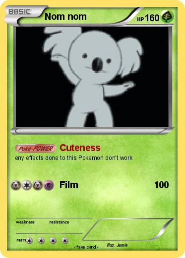 Pokémon Nom nom 32 32 - Cuteness - My Pokemon Card