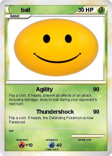 Pokémon ball 128 128 - Agility - My Pokemon Card