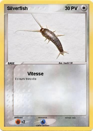 Pokémon Silverfish 17 17 - Vitesse - Ma carte Pokémon