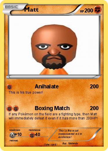 Pokémon Matt 1135 1135 - Anihalate - My Pokemon Card
