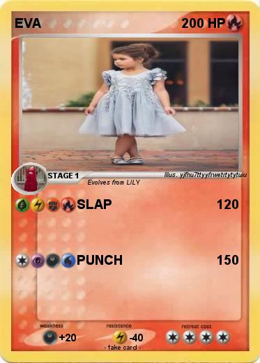 Pokémon EVA 294 294 - SLAP - My Pokemon Card