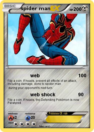 Pokémon spider man 991 991 - web - My Pokemon Card