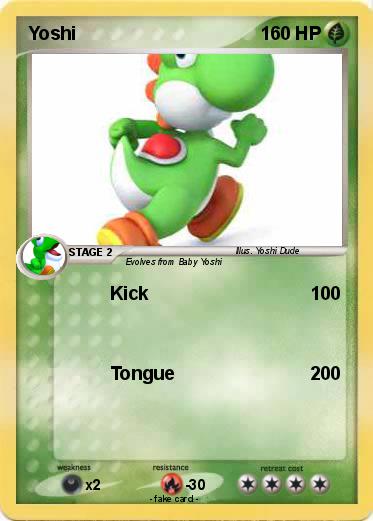 Pokémon Yoshi 3355 3355 - Kick - My Pokemon Card