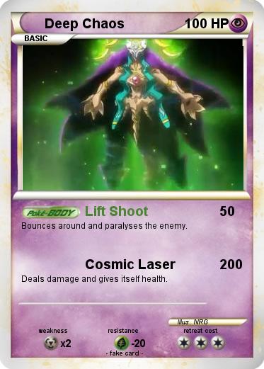 Pokémon Deep Chaos - Lift Shoot - My Pokemon Card