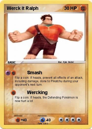 Pokémon Werck it Ralph - Smash - My Pokemon Card