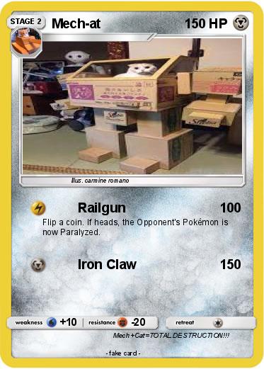 Pokémon Mech at - Railgun - My Pokemon Card