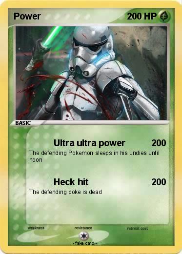 Pokémon Power 897 897 - Ultra ultra power - My Pokemon Card