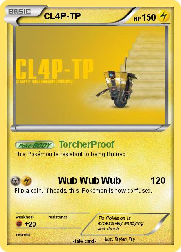 Pokémon CL4P TP 1 1 - TorcherProof - My Pokemon Card