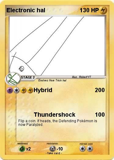 Pokémon Electronic hal - Hybrid - My Pokemon Card