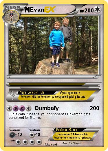 Pokémon Evan 717 717 - Dumbafy - My Pokemon Card