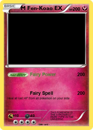 Pokémon M Fen Koao EX - Fairy Power - My Pokemon Card