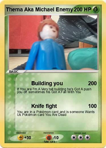 Pokémon Thema Aka Michael Enemy - Building you - My Pokemon Card