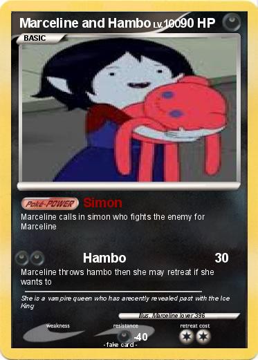Pokémon Marceline and Hambo - Simon - My Pokemon Card