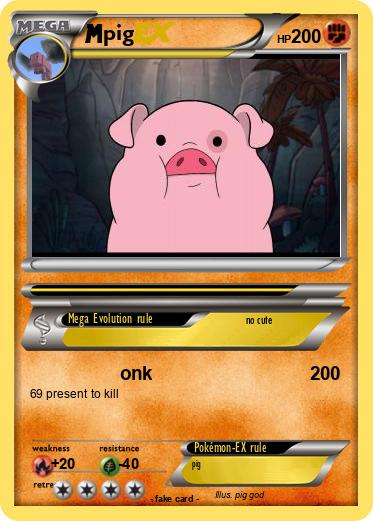 Pokémon pig 1047 1047 - onk - My Pokemon Card
