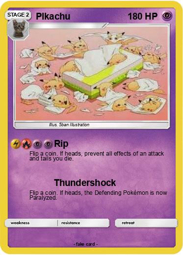 Pokémon PIkachu 23327 23327 - Rip - My Pokemon Card