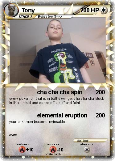 Pokémon Tony 575 575 - cha cha cha spin - My Pokemon Card