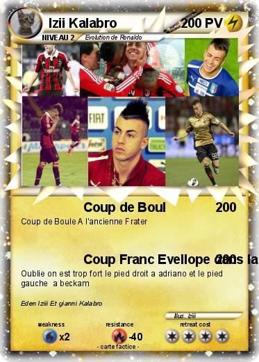 Pokémon Izii Kalabro - Coup de Boul - Ma carte Pokémon