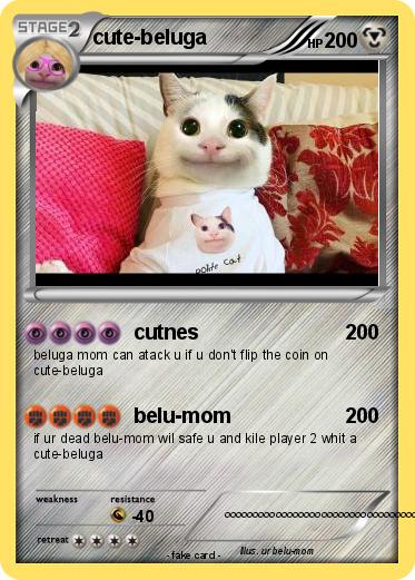 Pokémon cute beluga - cutnes - My Pokemon Card