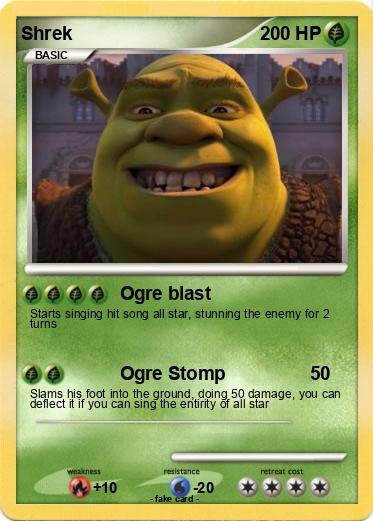 Pokémon Shrek 2588 2588 - Ogre blast - My Pokemon Card