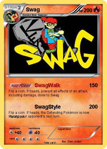 Pokémon Swag 188 188 - SwagWalk - My Pokemon Card