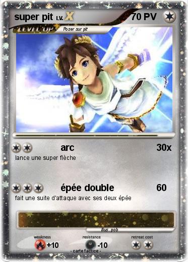 Pokémon super pit - arc - Ma carte Pokémon
