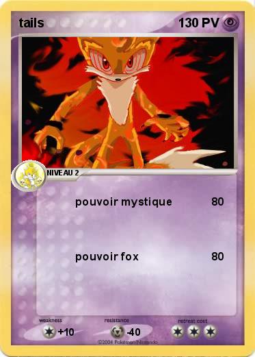 Pokémon tails 64 64 - pouvoir mystique - Ma carte Pokémon