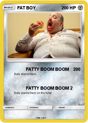 Pokémon FAT BOY 108 108 - FATTY BOOM BOOM - My Pokemon Card