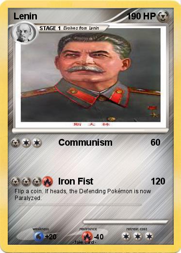 Pokémon Lenin 15 15 - Communism - My Pokemon Card