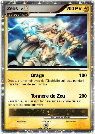 Pokémon Zeus 972 972 - Orage - Ma carte Pokémon