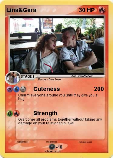 Pokémon Lina Gera - Cuteness - My Pokemon Card
