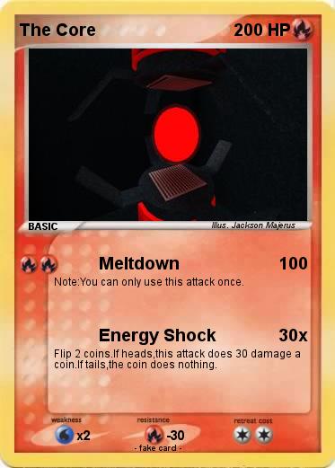 Pokémon The Core 6 6 - Meltdown - My Pokemon Card