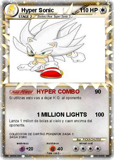 Pokémon Hyper Sonic 429 429 - HYPER COMBO - My Pokemon Card
