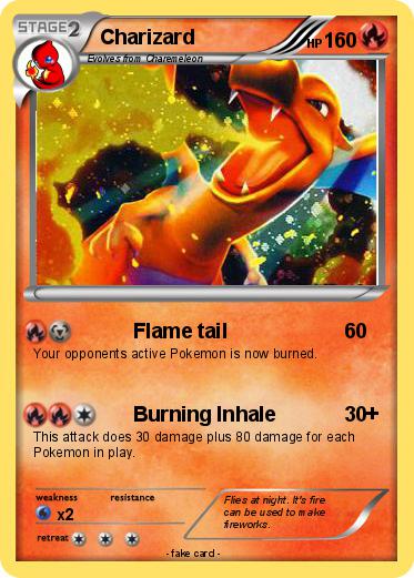 Pokémon Charizard 7874 7874 - Flame tail - My Pokemon Card