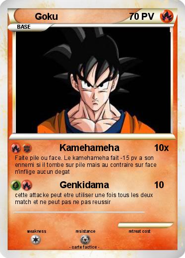 Pokémon Goku 8075 8075 - Kamehameha - Ma carte Pokémon