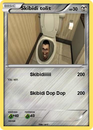 Pokémon Skibidi tolit - Skibidiiiiii - My Pokemon Card