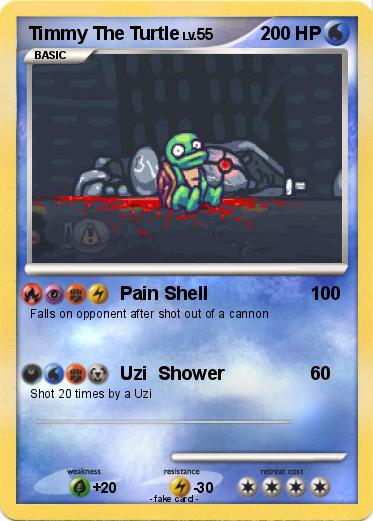 Pokémon Timmy The Turtle - Pain Shell - My Pokemon Card