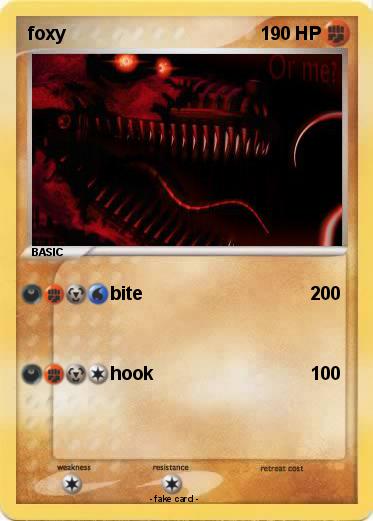 Pokémon foxy 1903 1903 - bite - My Pokemon Card