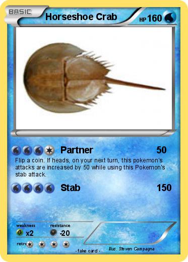 Pokémon Horseshoe Crab 9 9 - Partner - My Pokemon Card
