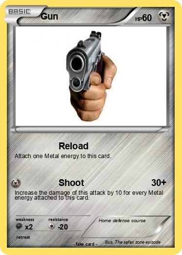 Pokémon Gun 705 705 - Reload - My Pokemon Card