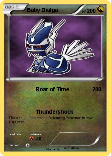 Pokémon Baby Dialga 118 118 - Roar of Time - My Pokemon Card