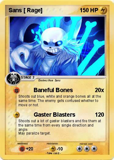 Pokémon Sans Rage - Baneful Bones - My Pokemon Card